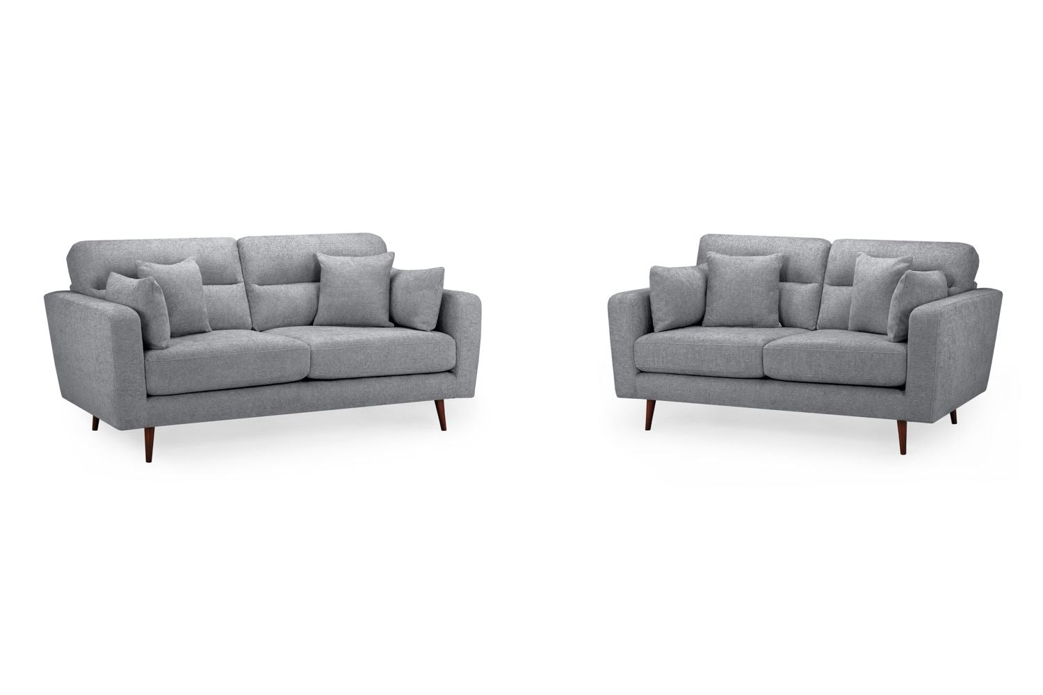Zenith Sofa Grey 3+2 Set – Pay Weekly Sofas