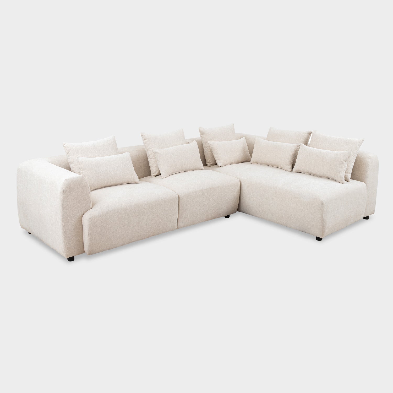 Willow Sofa Large Corner Stone – Pay Weekly Sofas